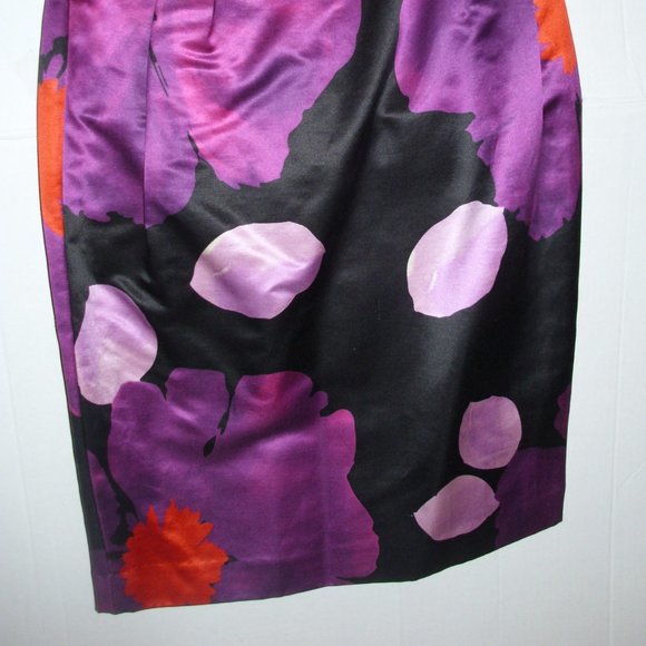 Kate Hill | Skirts | Kate Hill Stunning Color Saturated Silk Cotton ...